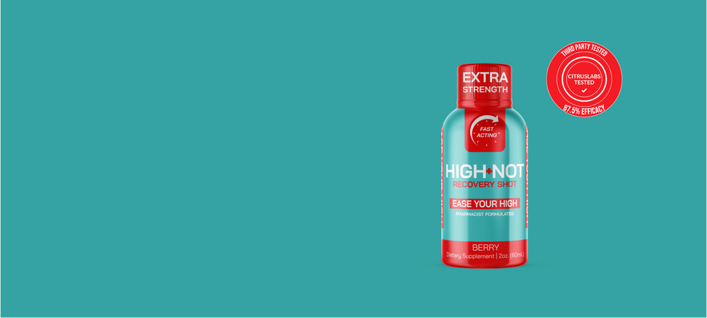 High-Not | THC Recovery Shot | Ease your High – High Not